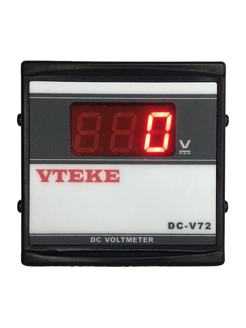 DC Panel Voltmeter 72X72 – Zamteq Solutions