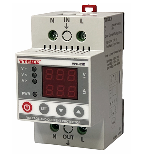 Single Phase Direct Connection Protection Relay 63 A – Zamteq Solutions